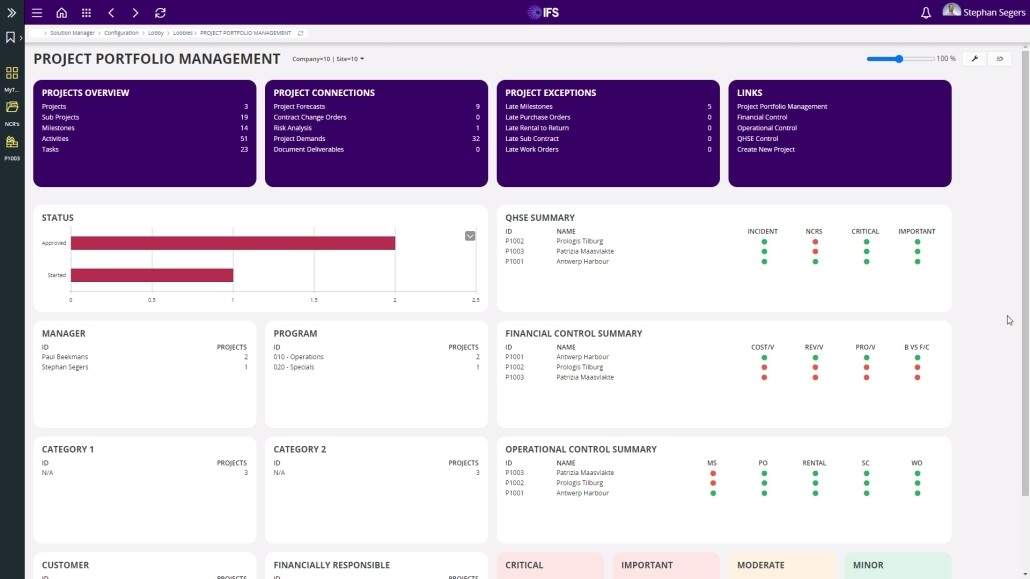IFS Cloud voor projectgestuurde bedrijven (Bouw en techniek) - 12Guide